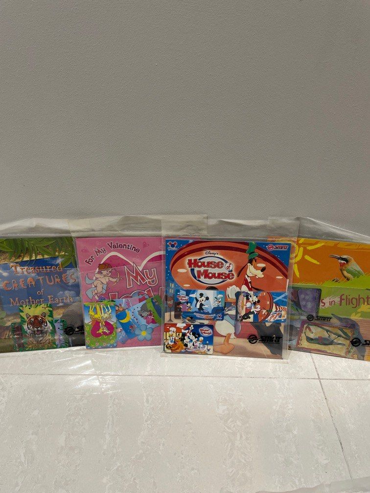 Various themed SMRT MRT cards, Video Gaming, Gaming Accessories, Game ...