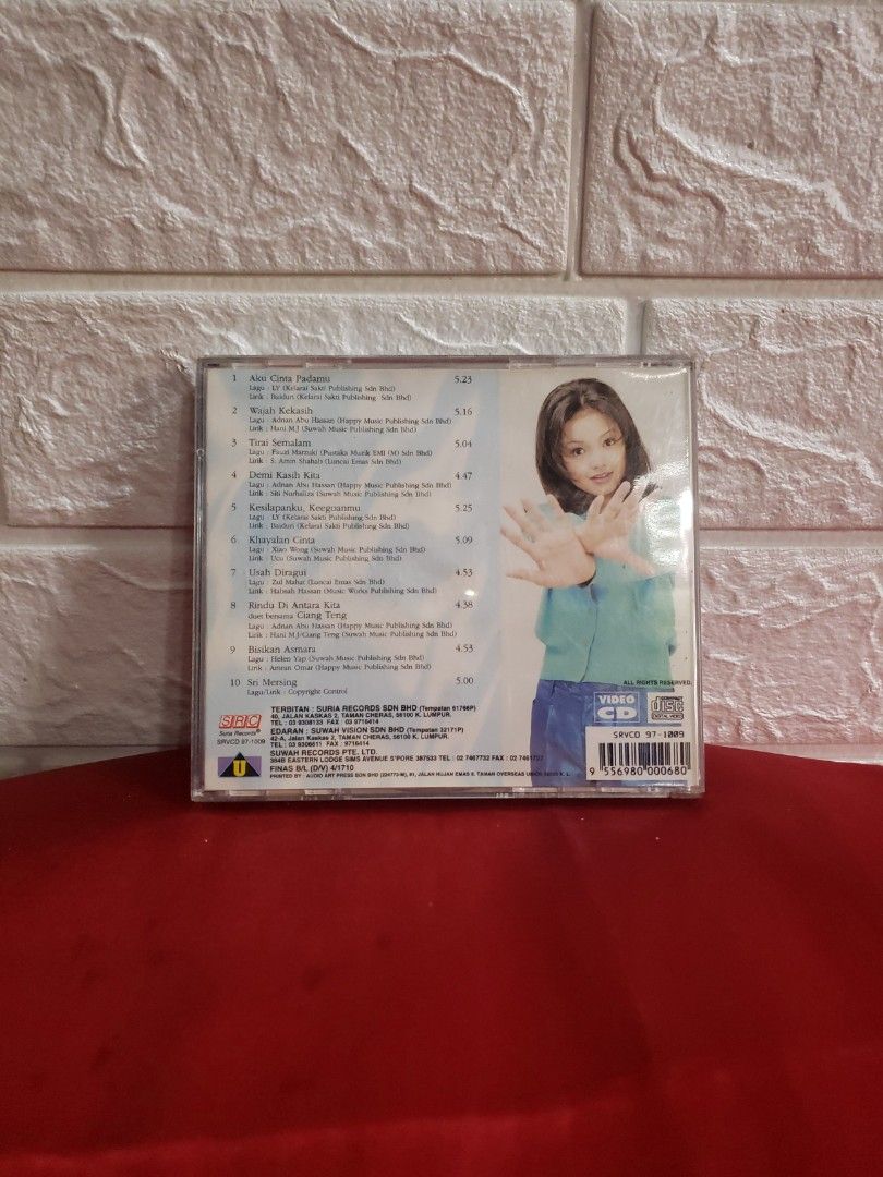 VCD KARAOKE SRVCD 97-1009 / 1997 - SITI NURHALIZA _ FIRST ALBUM, Hobbies & Toys, Music & Media ...
