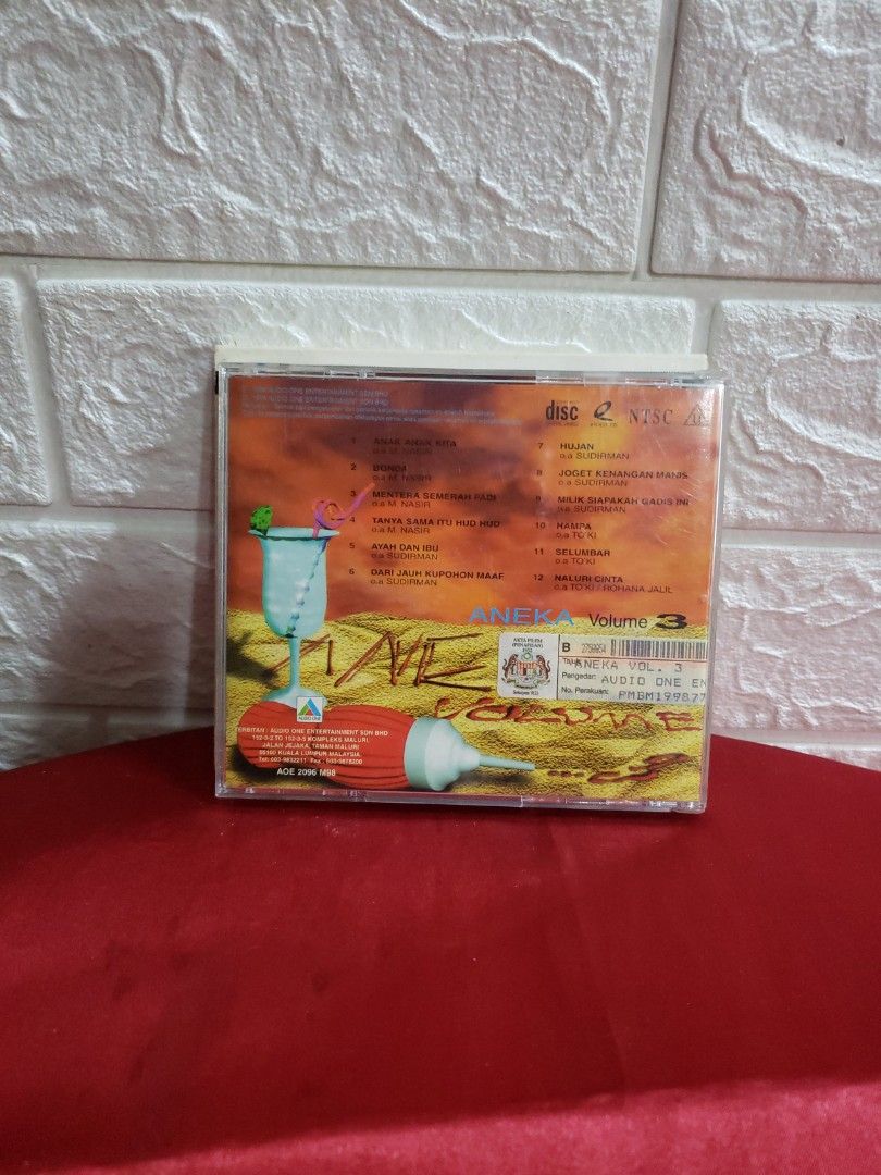 VCD KARAOKE / 1998 - ANEKA VOL 3, Hobbies & Toys, Music & Media, CDs & DVDs on Carousell