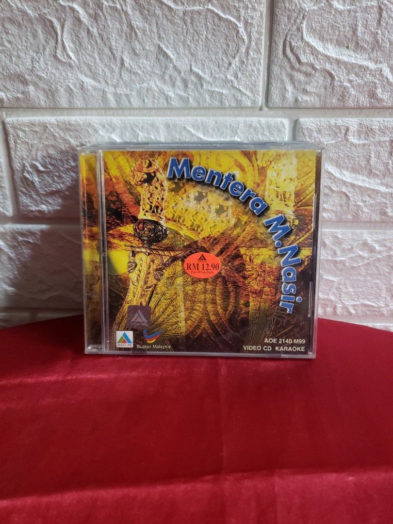VCD KARAOKE / 1999 - MENTERA m.nasir / VCD KARAOKE M NASIR, Hobbies & Toys, Music & Media, CDs ...