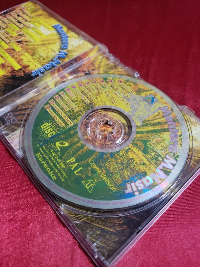 VCD KARAOKE / 1999 - MENTERA m.nasir / VCD KARAOKE M NASIR, Hobbies & Toys, Music & Media, CDs ...
