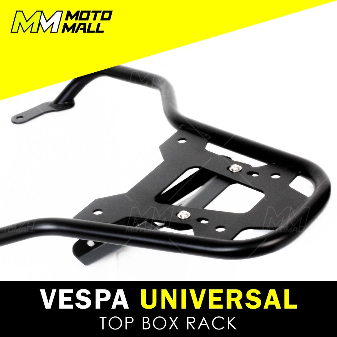 Vespa Top Box Rack for GTS, Sprint, Primavera, Motorcycles, Motorcycle ...