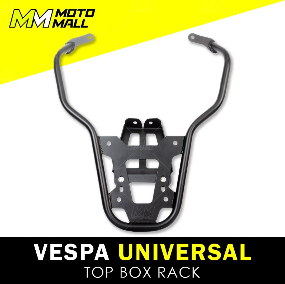 Vespa Top Box Rack for GTS, Sprint, Primavera, Motorcycles, Motorcycle ...
