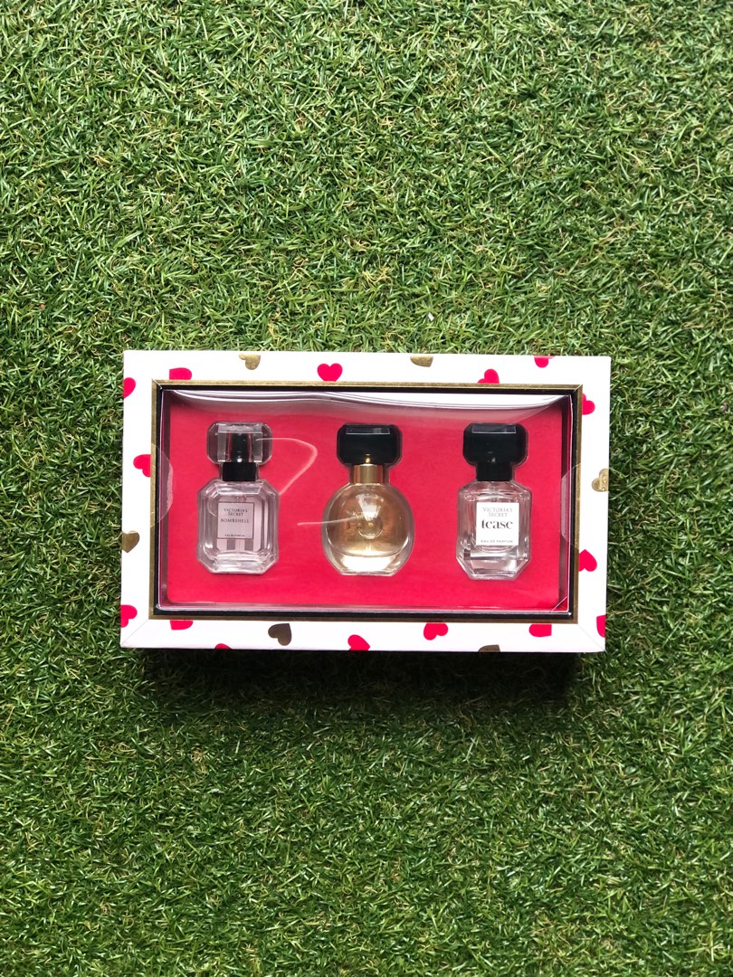 Victoria's Secret Deluxe Mini Fragrance Trio, Beauty & Personal Care ...