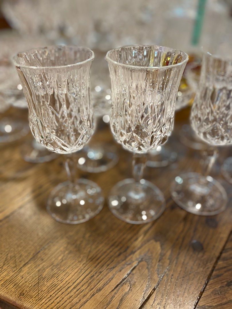 Vintage 1930-1950 Whiskey Pure Crystal Glass from France, Furniture ...