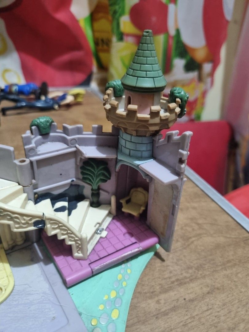 VINTAGE BLUEBIRD DISNEY POLLY POCKET CINDERELLA CASTLE, Hobbies & Toys ...