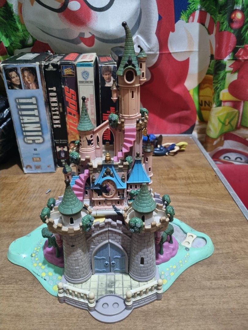 VINTAGE BLUEBIRD DISNEY POLLY POCKET CINDERELLA CASTLE, Hobbies & Toys ...