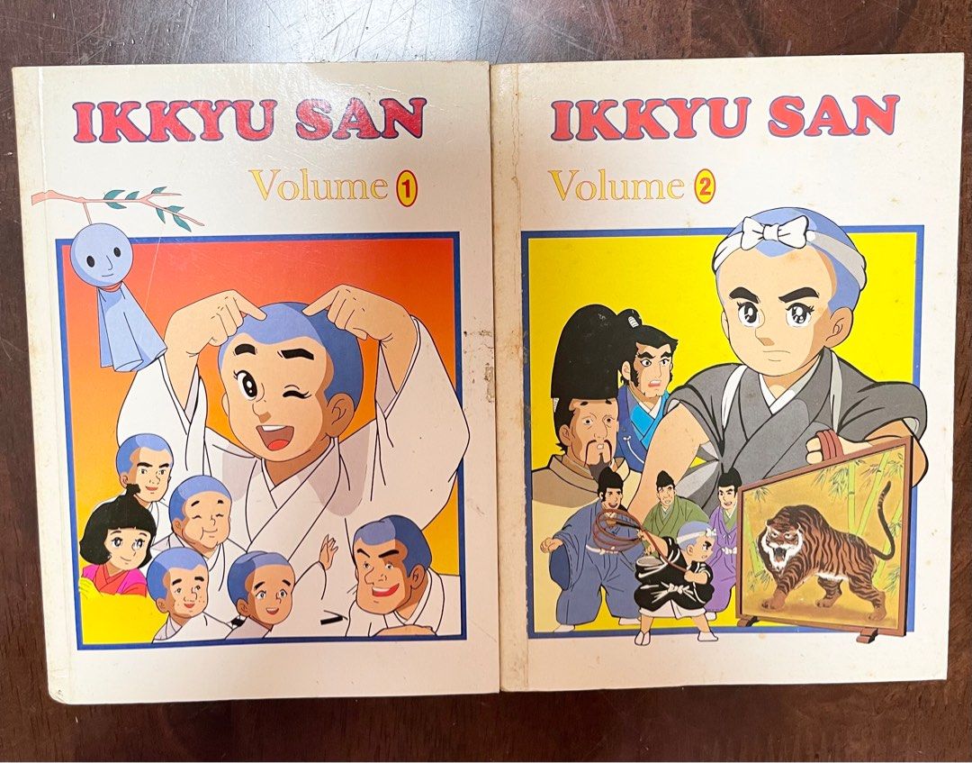 Vintage: Ikkyu San 1 & 2, Hobbies & Toys, Books & Magazines, Comics & Manga on Carousell