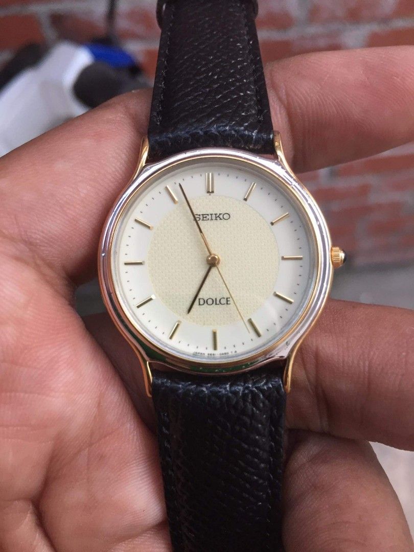 Vintage Seiko DOLCE 5E61-0A20, Men's Fashion, Watches & Accessories, Watches on Carousell