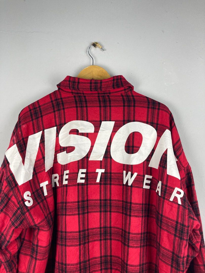 Vision Streetwear Coach Jacket Checkered, Men's Fashion, Coats, Jackets ...