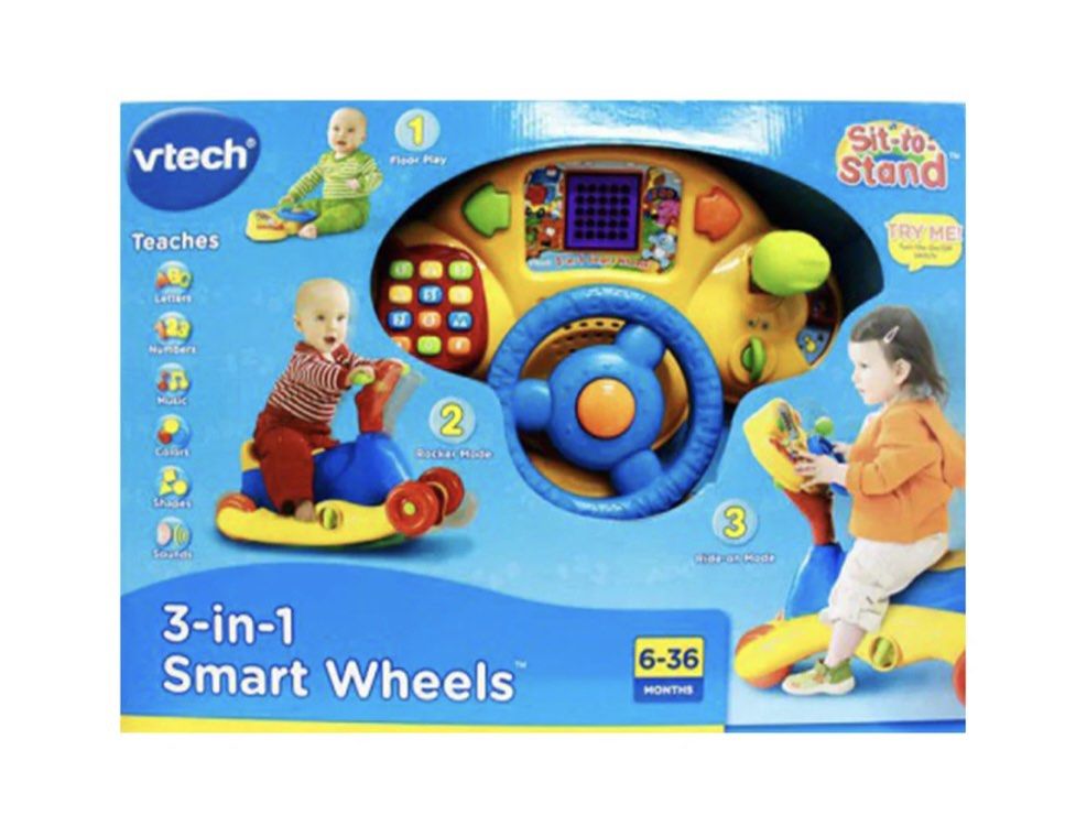 Vtech 3 in 1 Smart Wheels, Babies & Kids, Infant Playtime on Carousell