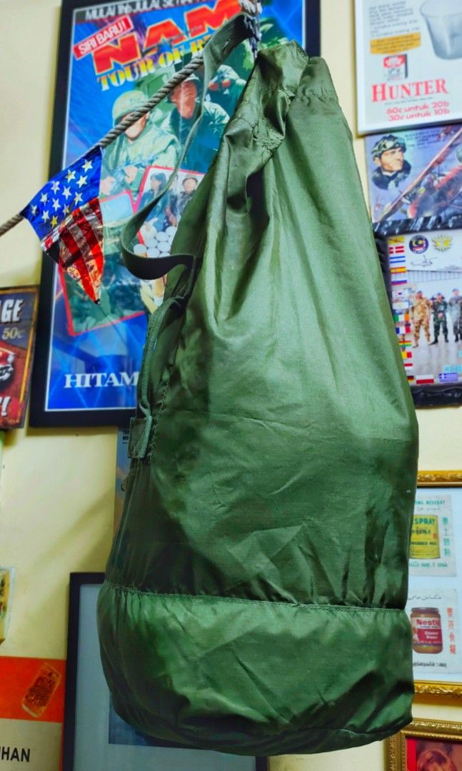 Vtg US army duffel bag 60s, Men's Fashion, Bags, Backpacks on Carousell