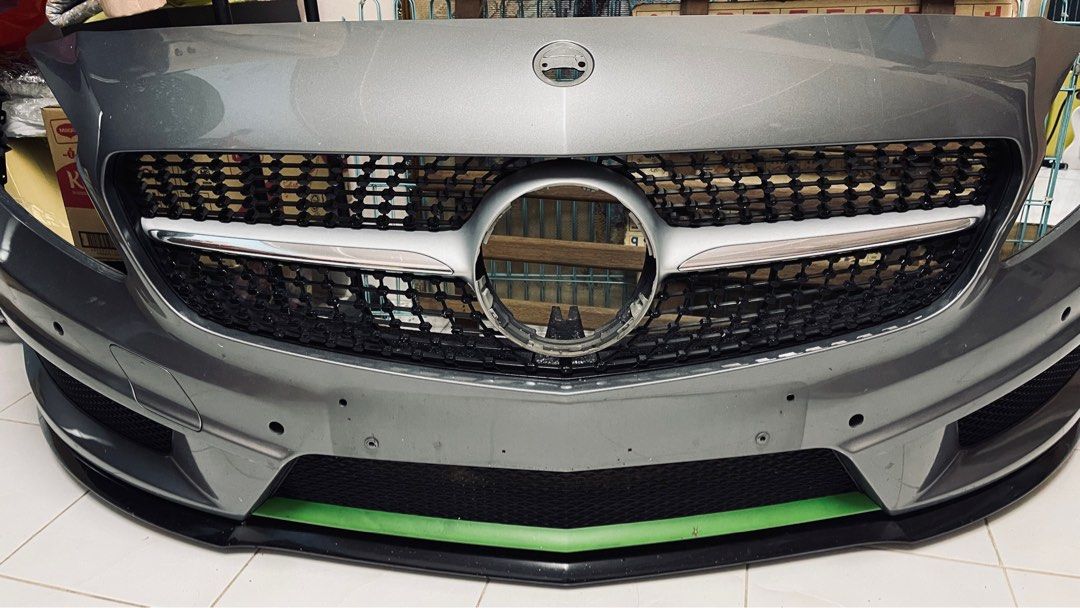 W176 front bumper, Auto Accessories on Carousell