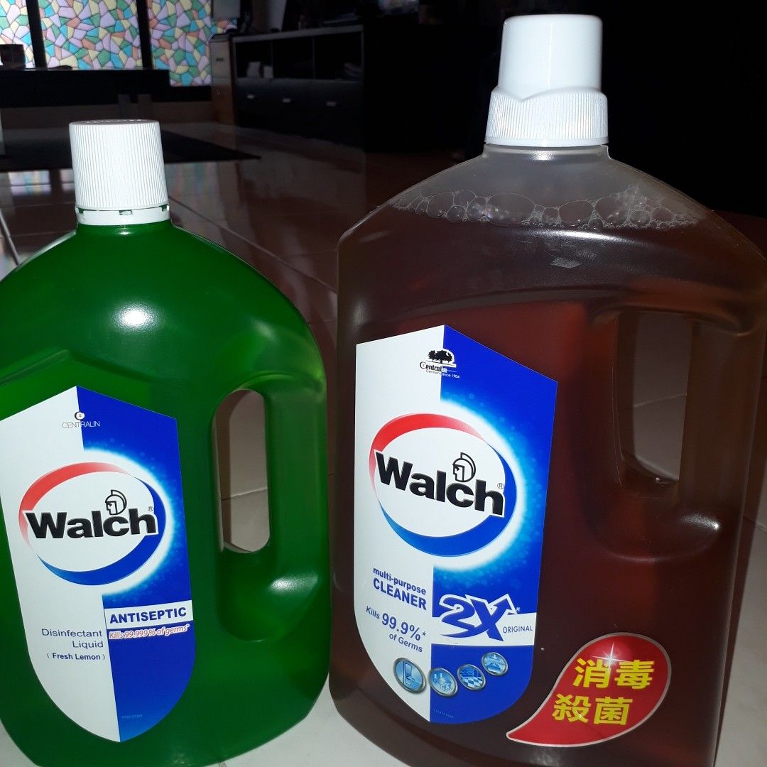 Walch Cleaner / Disinfectant Liquid, Furniture & Home Living, Cleaning ...