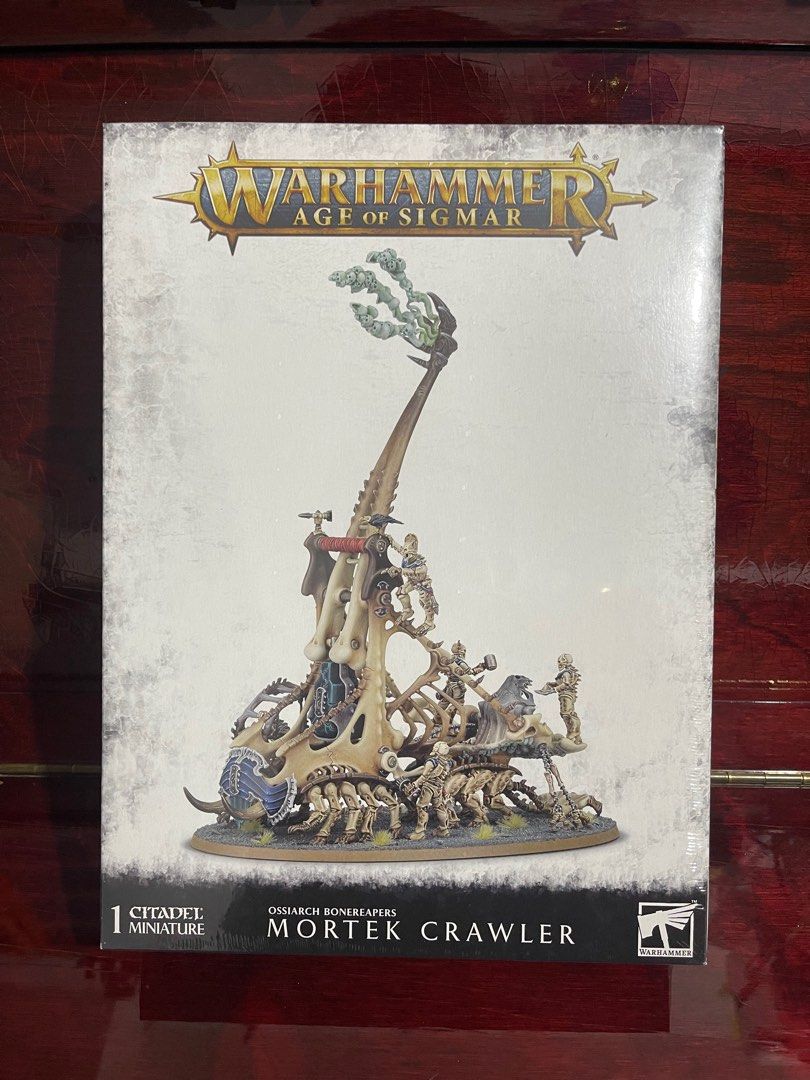 Warhammer aos ossiarch mortek crawler, 興趣及遊戲, 玩具 & 遊戲類 - Carousell