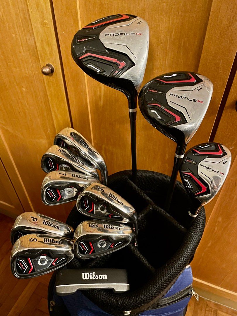 Wilson Profile XL Full Complete Beginner Golf Set, Sports Equipment ...