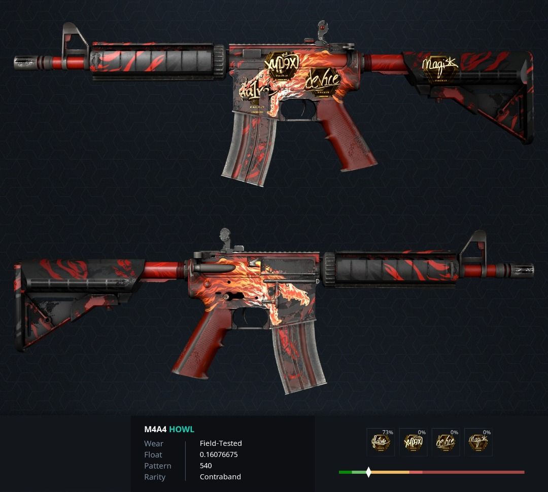 WTS: CSGO Dragon lore, M4 Howl, AWP Medusa, AK Blue Mag, Video Gaming ...