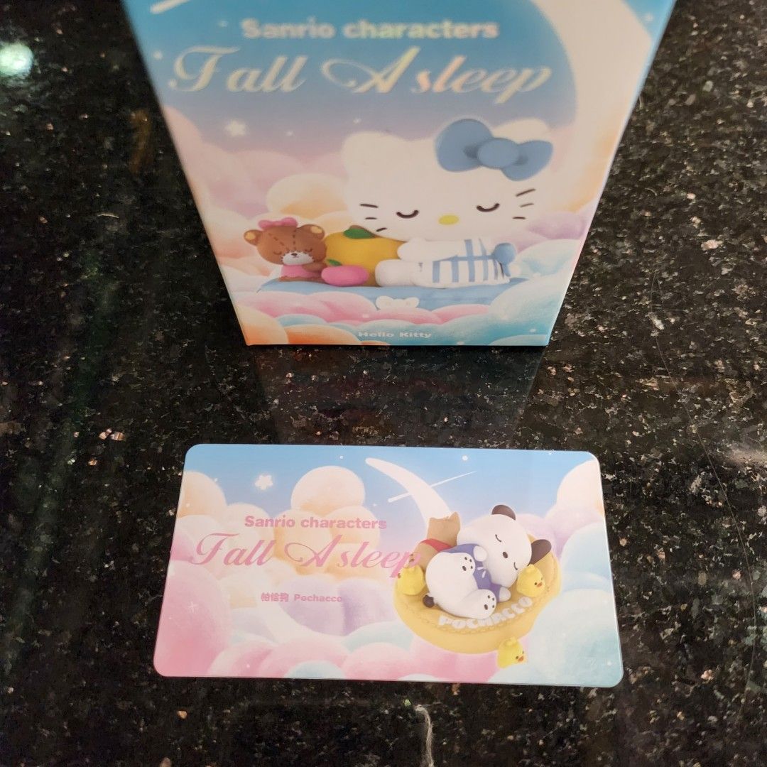 wts pop mart BNIF sanrio fall asleep pochacco, Hobbies & Toys, Toys ...