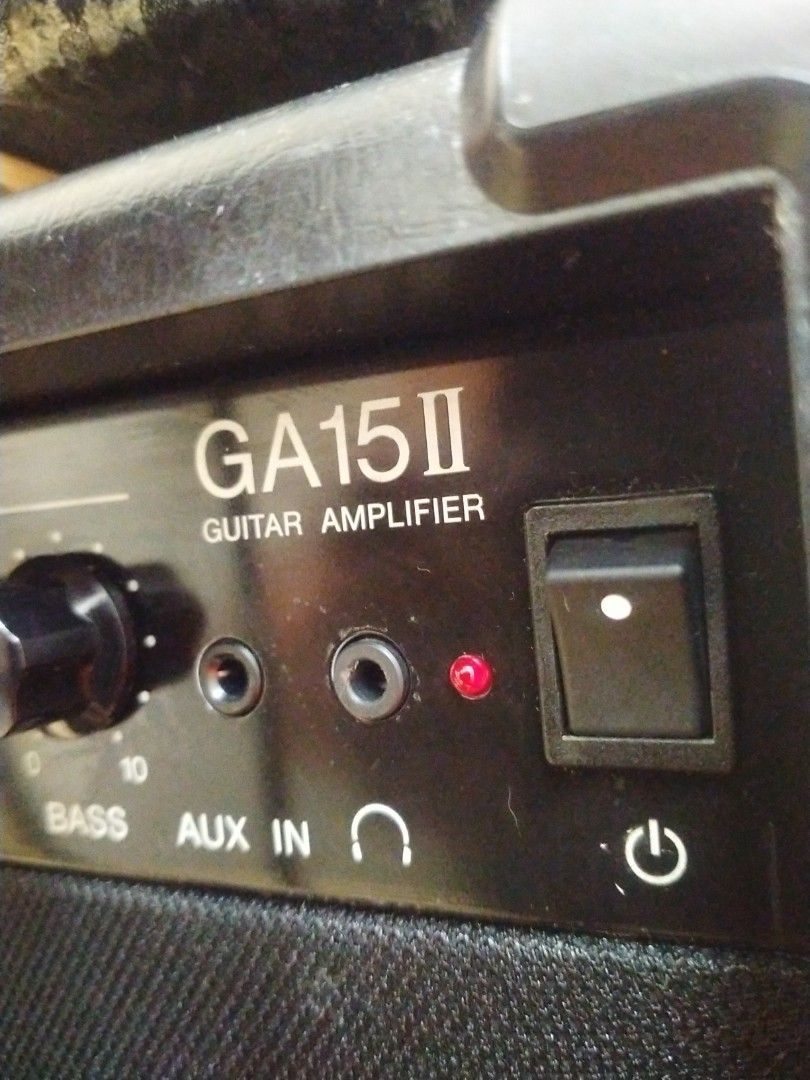 YAMAHA GA15 guitar amplifier, Audio, Soundbars, Speakers & Amplifiers ...