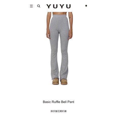 yuyu active Basic Ruffle Bell Pant, 她的時尚, 褲＆裙, 其他下身在旋轉拍賣