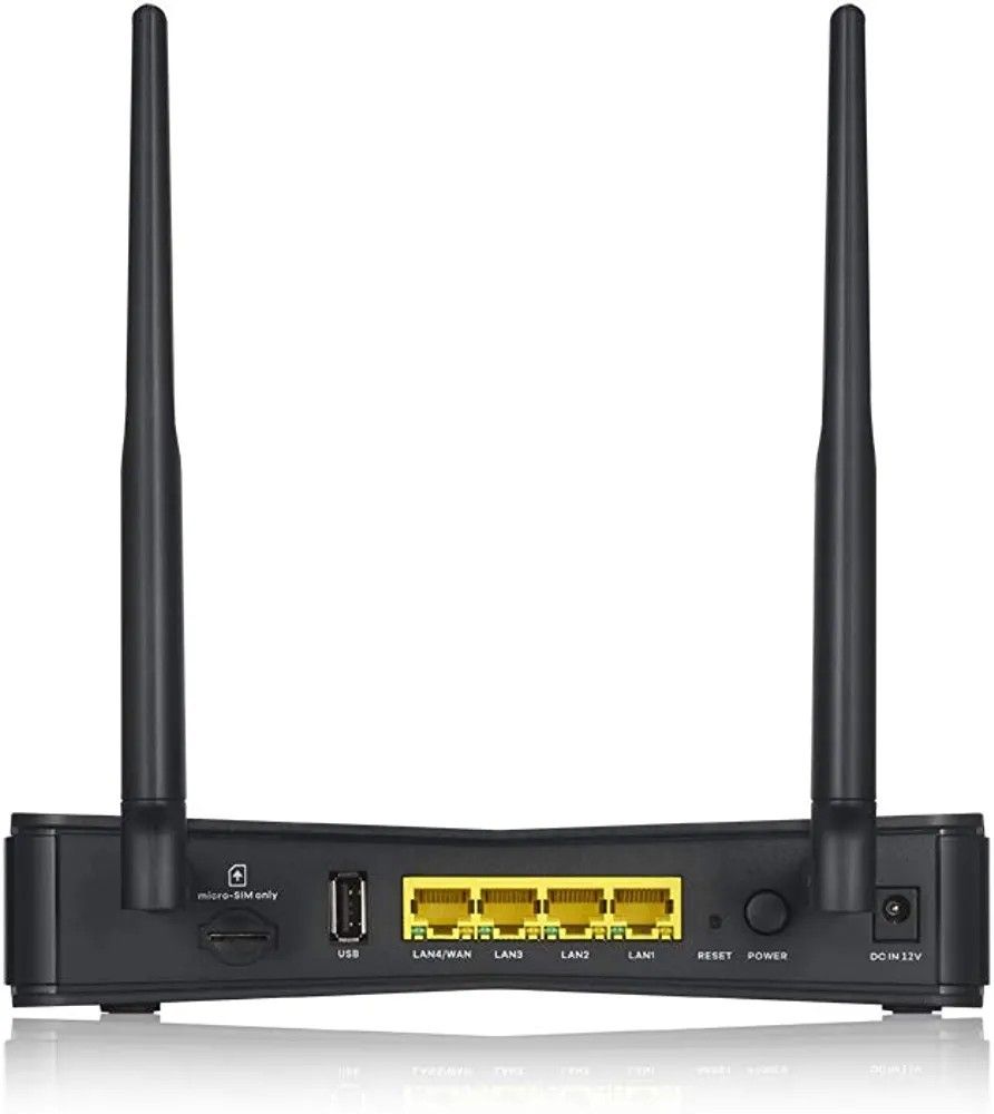 Zyxel SIM Slot Unlocked WiFi AC1200 4G LTE indoor Router, 300Mbps LTE-A ...