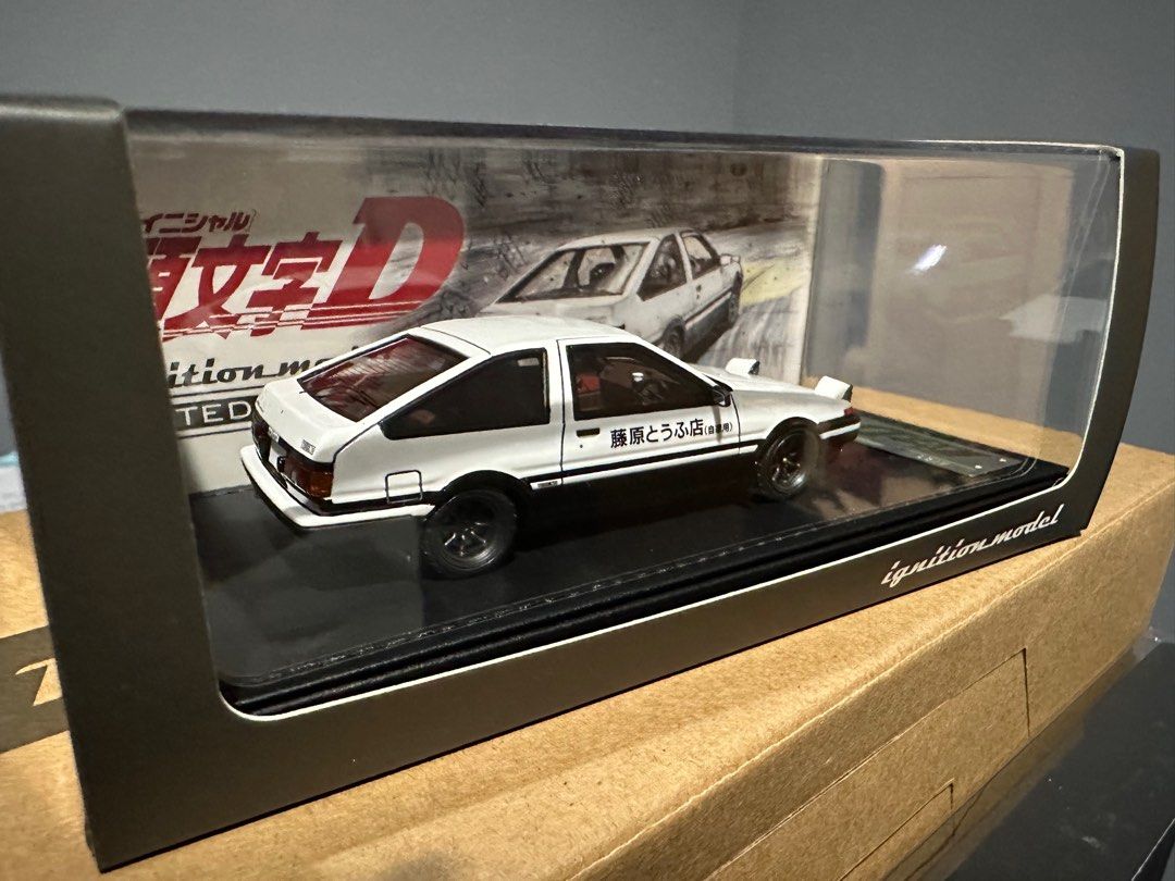 1/18 & 1/43 Ignition Model AE86 Initial D Scale Model Car, Hobbies ...