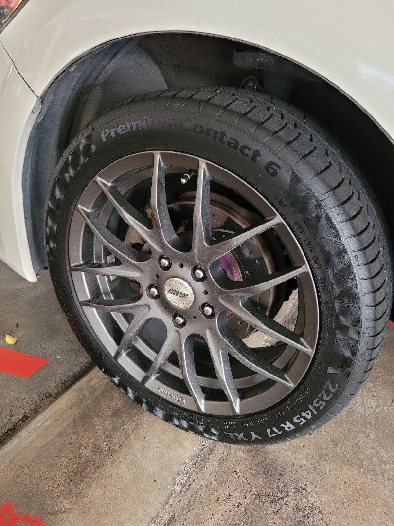 17 inch SSW Sports rim, Car Accessories, Tyres & Rims on Carousell