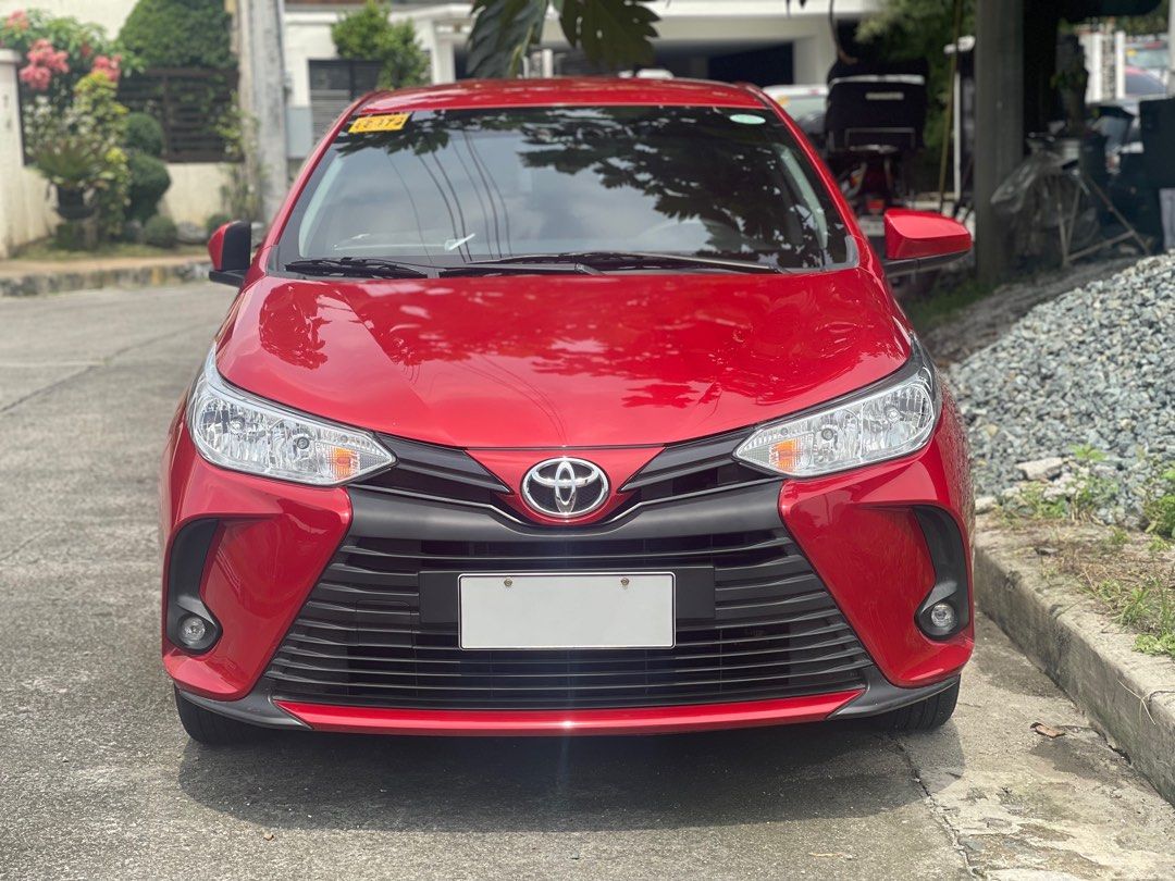 2021 Toyota Vios 1.3 XLE CVT Automatic Red Metallic Auto, Cars for Sale ...