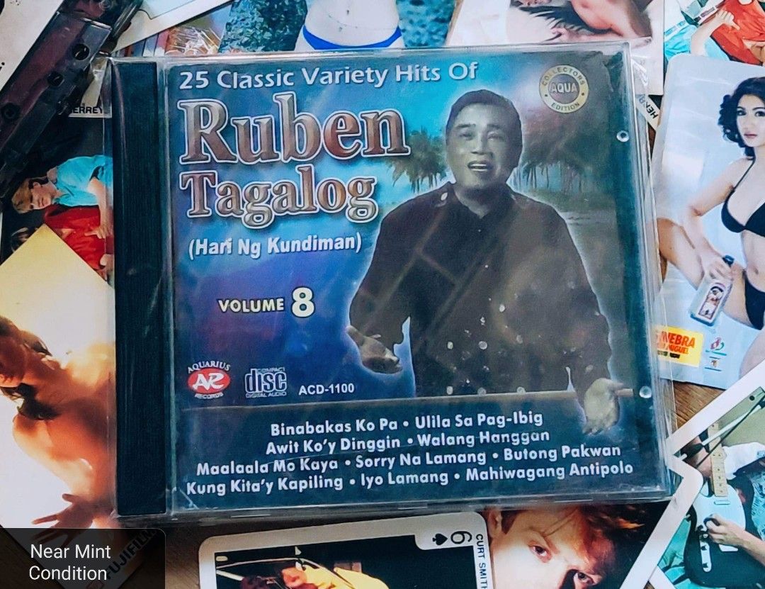 25 Classic Variety hits of Ruben Tagalog CD Original CDs for Sale OPM Cds Kundiman CD, Hobbies ...