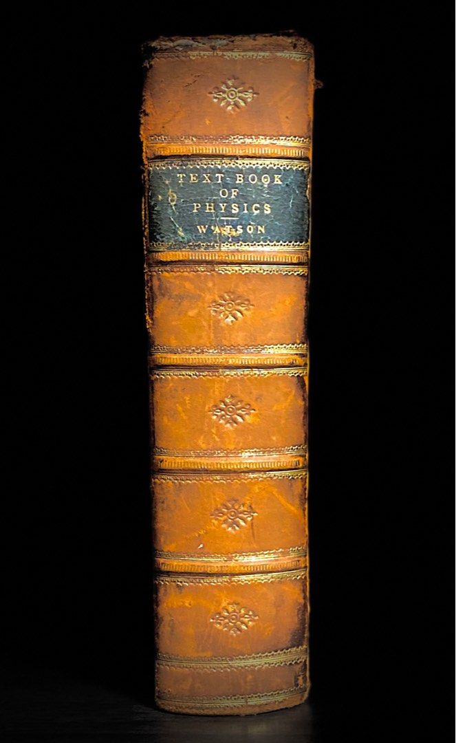 A Text-Book of Physics by W. Watson (yr. 1900), Hobbies & Toys ...