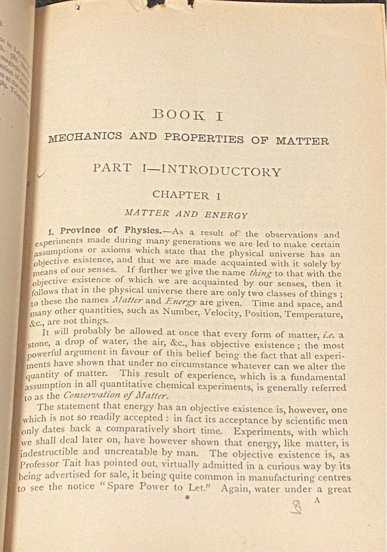 A Text-Book of Physics by W. Watson (yr. 1900), Hobbies & Toys ...