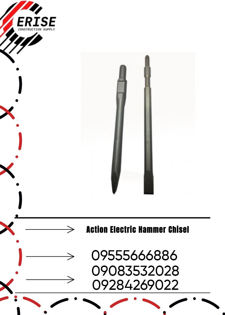 Action Electric Hammer Chisel, Commercial & Industrial, Construction ...