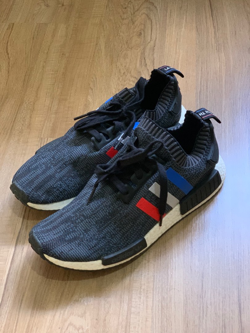 Adidas NMD R1 Prime Knit Tri Color on Carousell