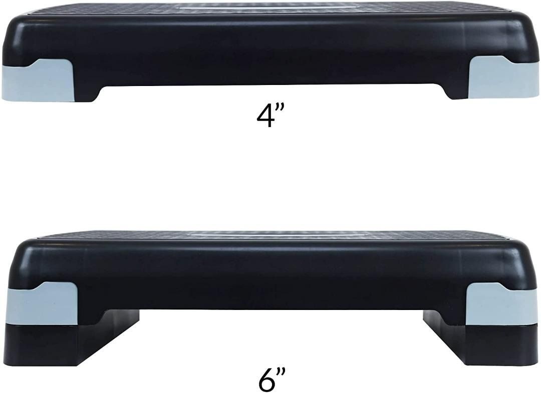 Adjustable Workout Aerobic Stepper Step Board Platform Trainer, Sports ...