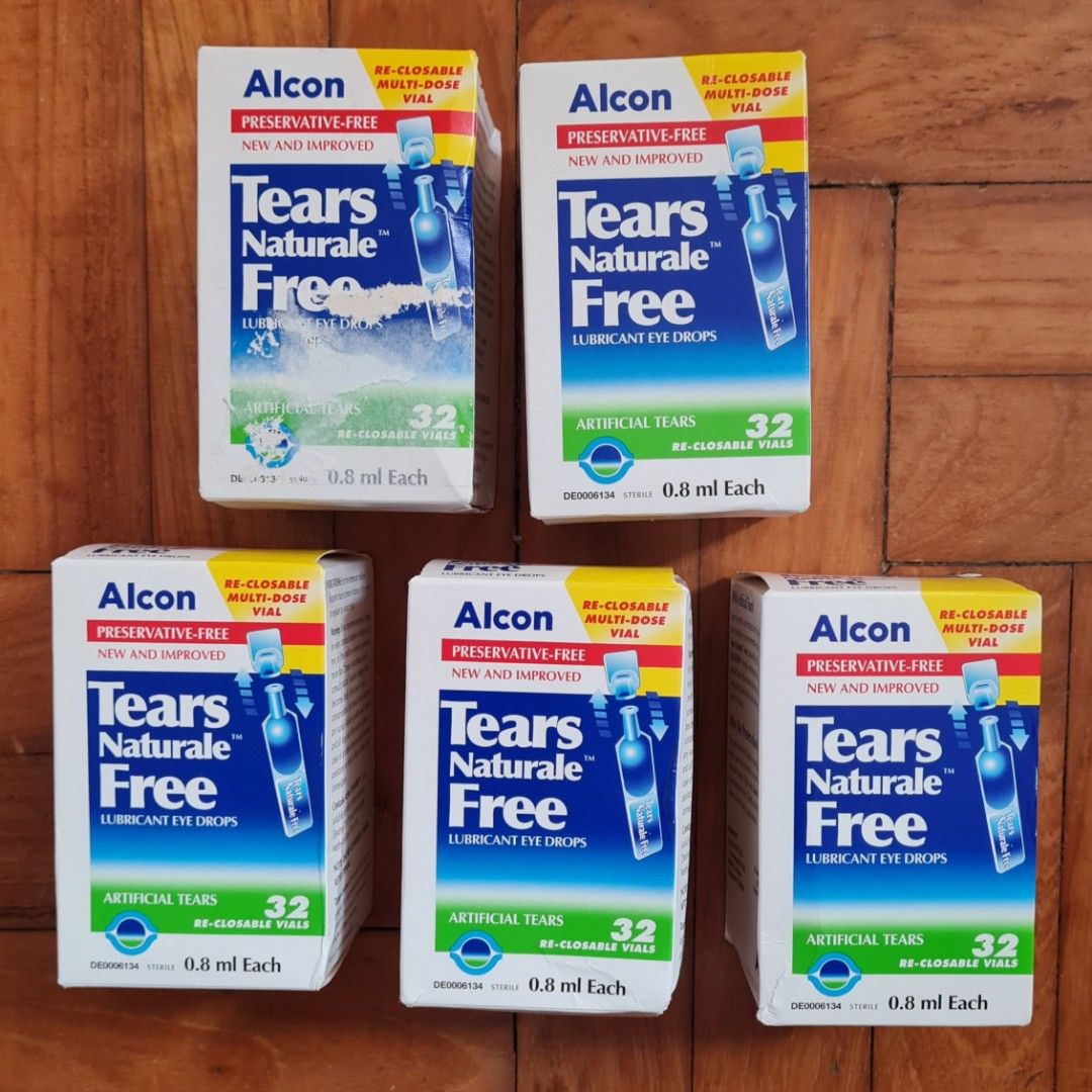 Alcon Tears Naturale Free Lubricant Eye Drops, Beauty & Personal Care ...