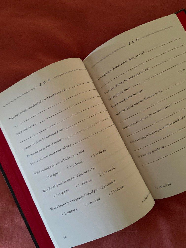 ALL ABOUT ME - KNOW YOUR SELF HELP BOOK, Hobbies & Toys, Books ...