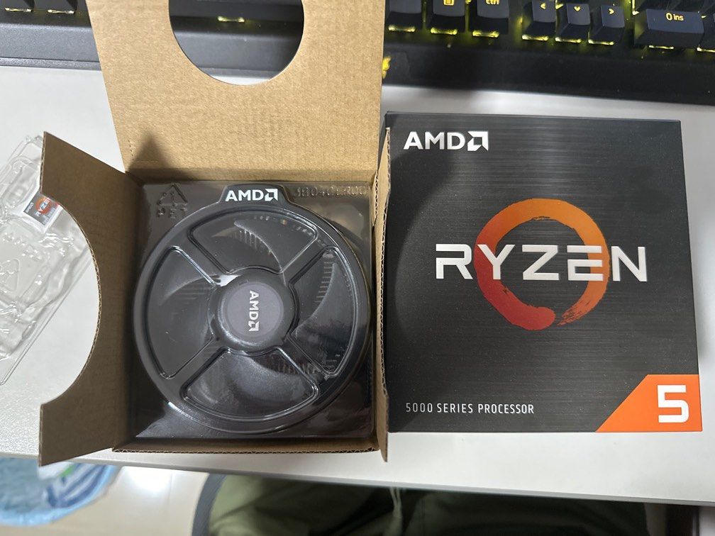 AMD Ryzen Stock Wraith Fan Cooler, Computers & Tech, Parts ...