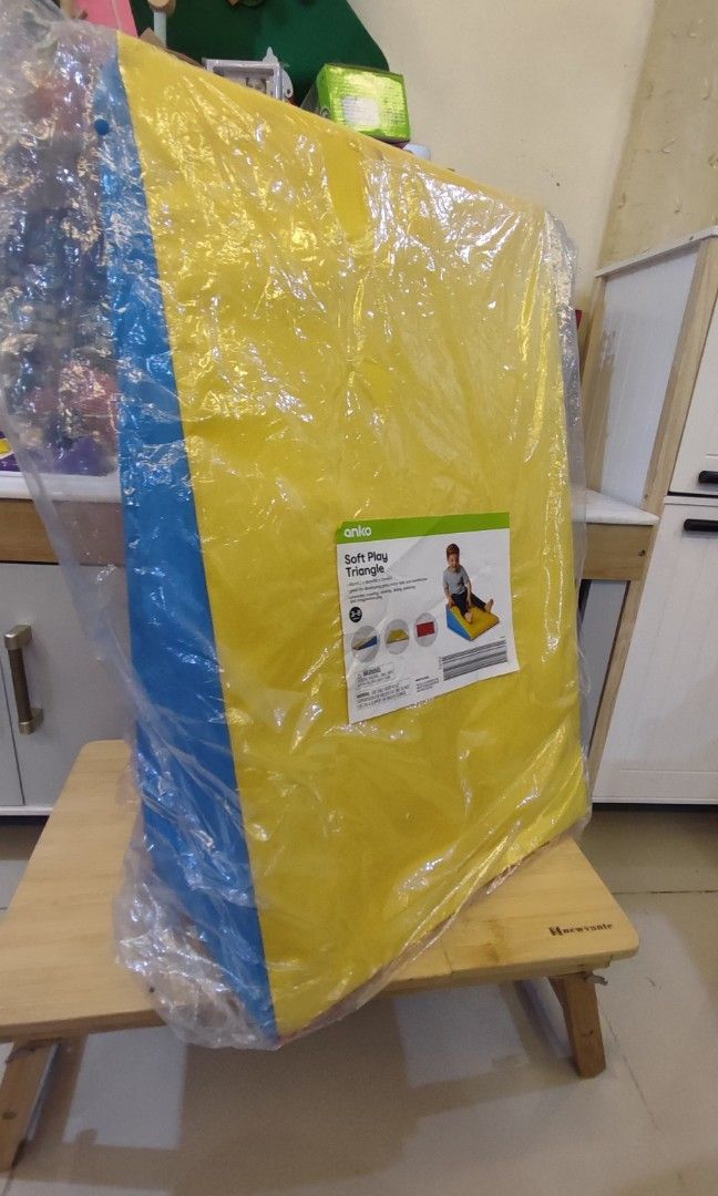 Anko Soft Play Triangle For Imaginative Play Crawl Slide Climb Gross ...