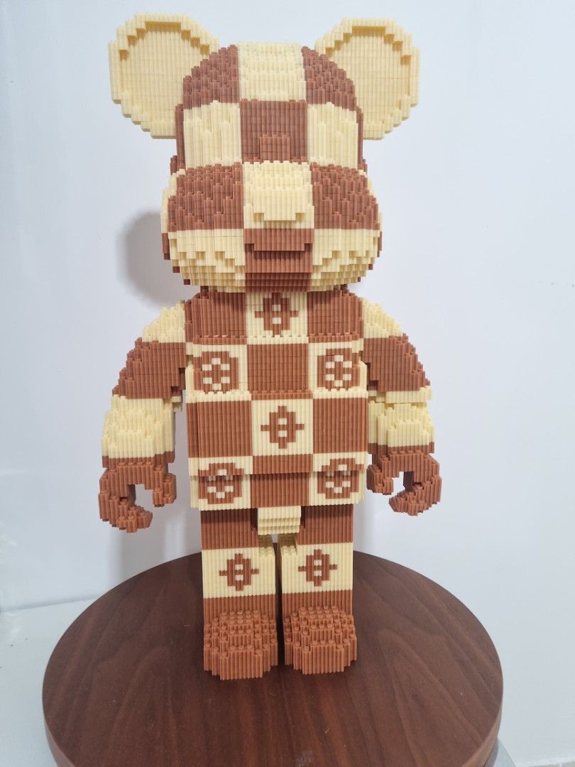 Assembled 20 inch height Bearbrick Lego, Hobbies & Toys, Toys & Games ...