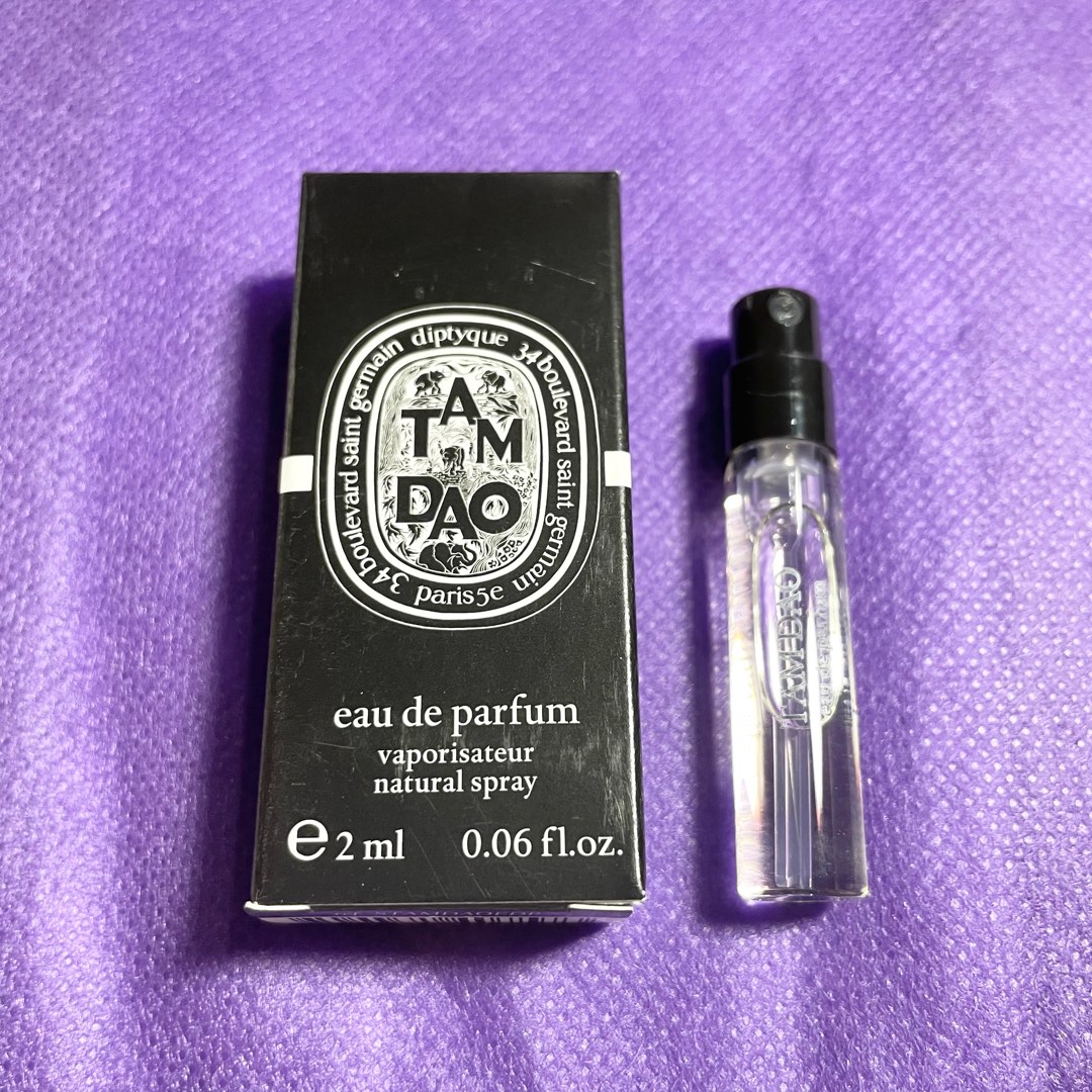 AUTHENTIC Diptyque tam dao eau de parfum perfume vial, Beauty ...