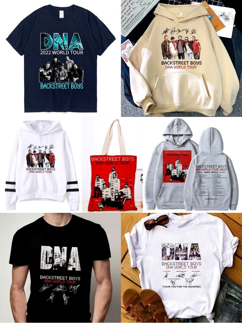 BACKSTREET BOYS 'DNA WORLD TOUR' MERCHANDISE, Hobbies & Toys ...
