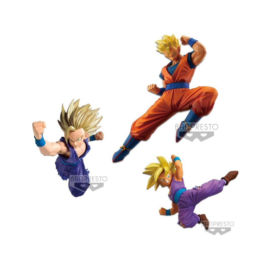 Banpresto Dragon Ball Z Gohan Dynamic Pose set, Hobbies & Toys, Toys ...