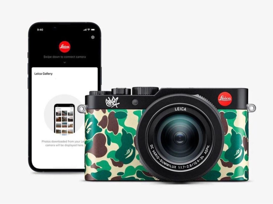 Bape x Leica, Photography, Cameras on Carousell