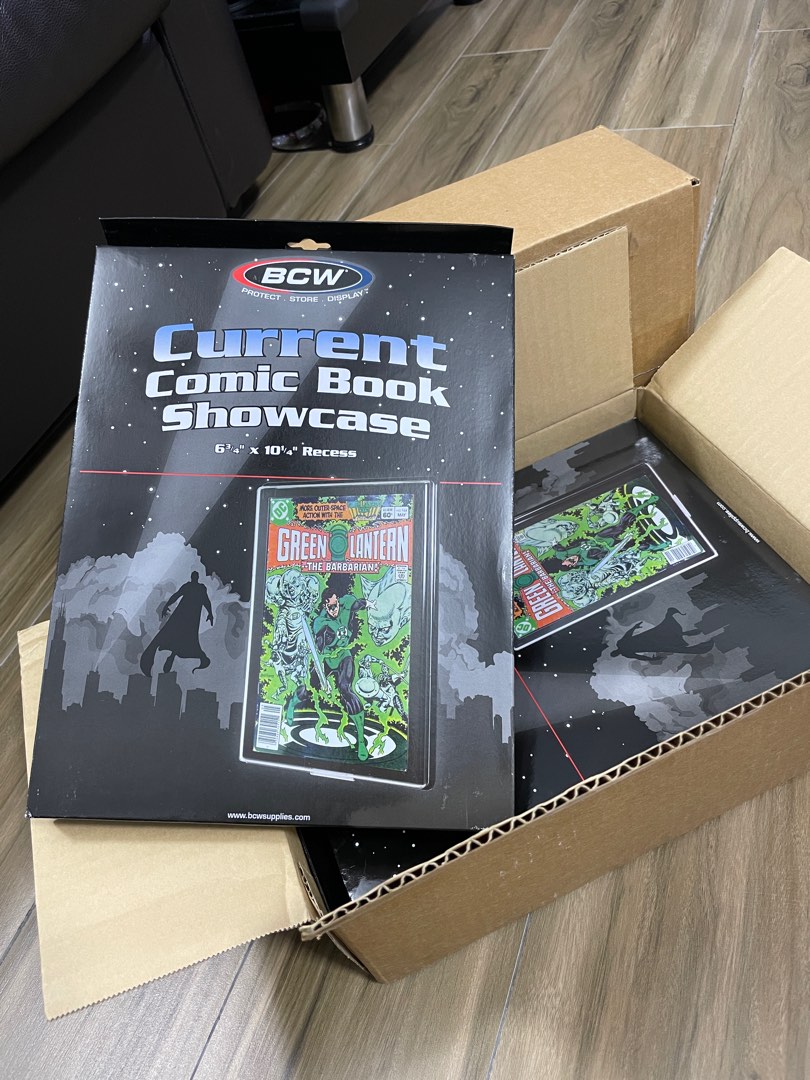 BCW Current Comic Book Showcase Frame, Hobbies & Toys, Books ...