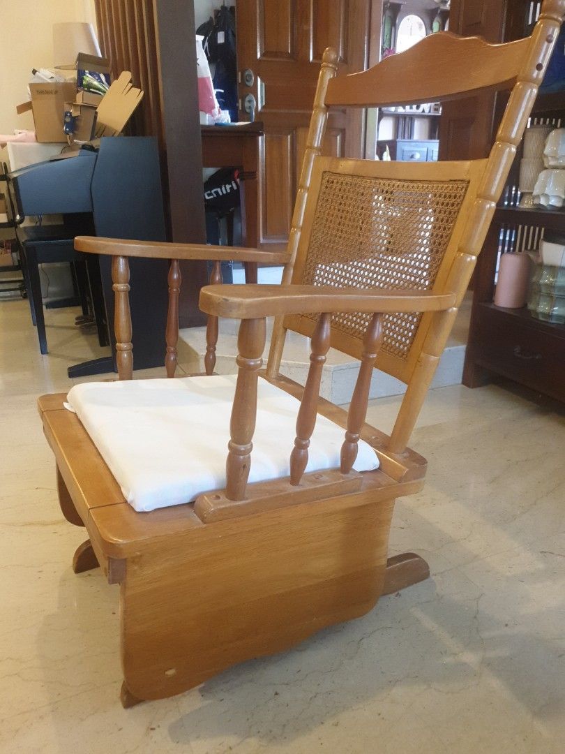 Beautiful Rocking chair, Furniture & Home Living, Furniture, Chairs on ...