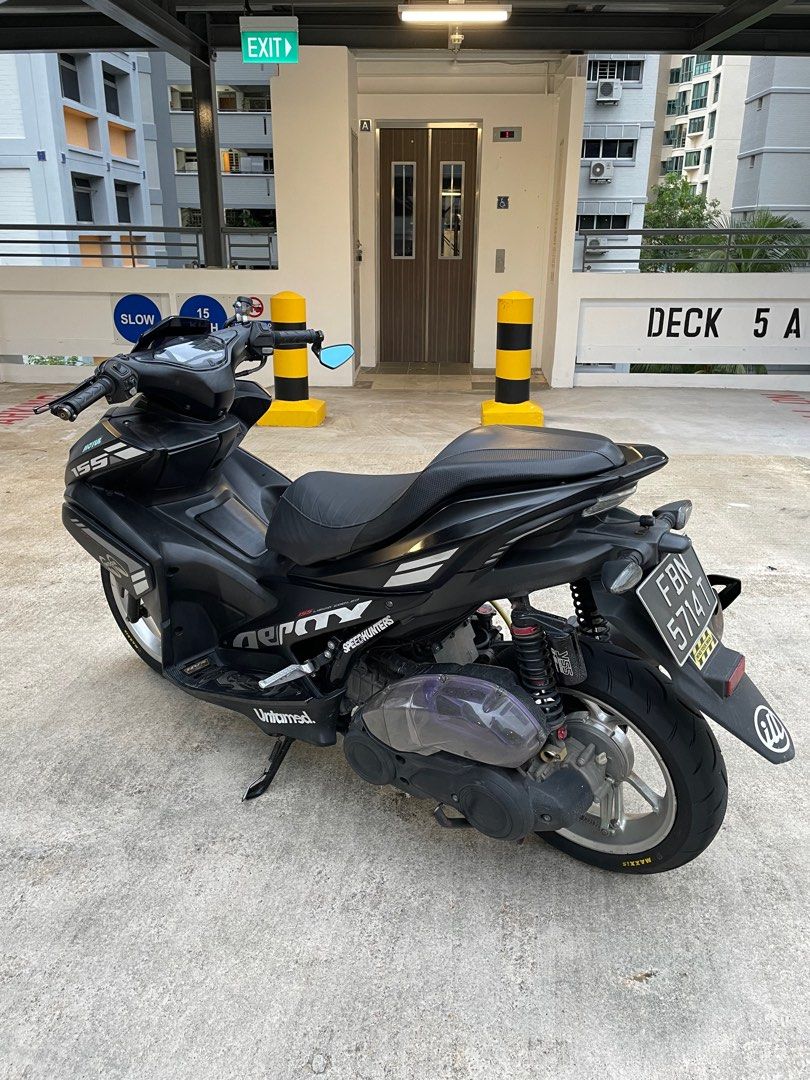 BIKE RENTAL (YAMAHA AEROX 155 V1 KEYLESS), Motorcycles, Motorcycle ...