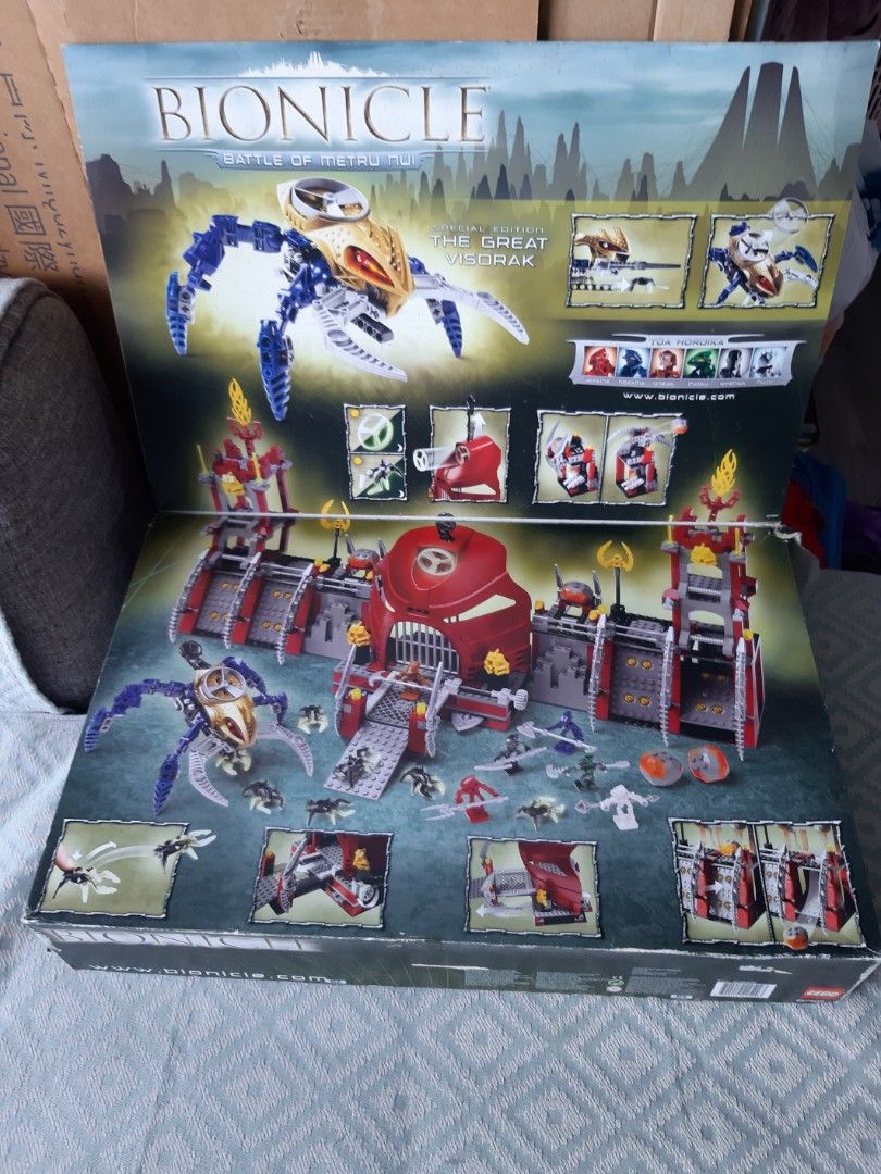 BIONICLE Battle of Metru Nui Lego 8759, Hobbies & Toys, Toys & Games on Carousell
