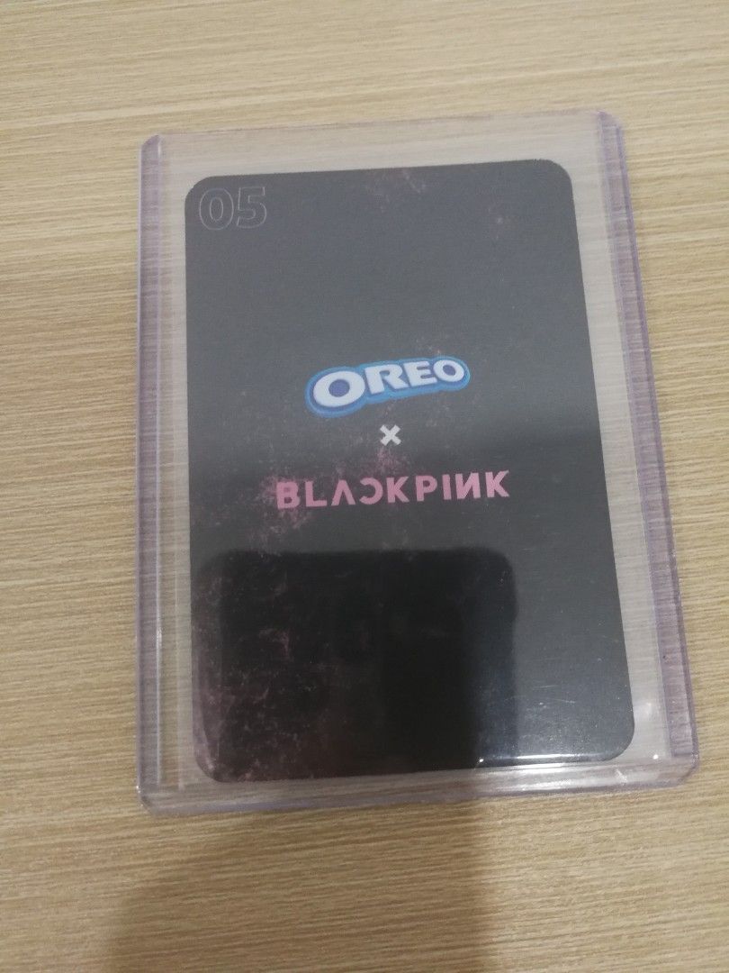 Blackpink oreo card, Hobbies & Toys, Toys & Games on Carousell