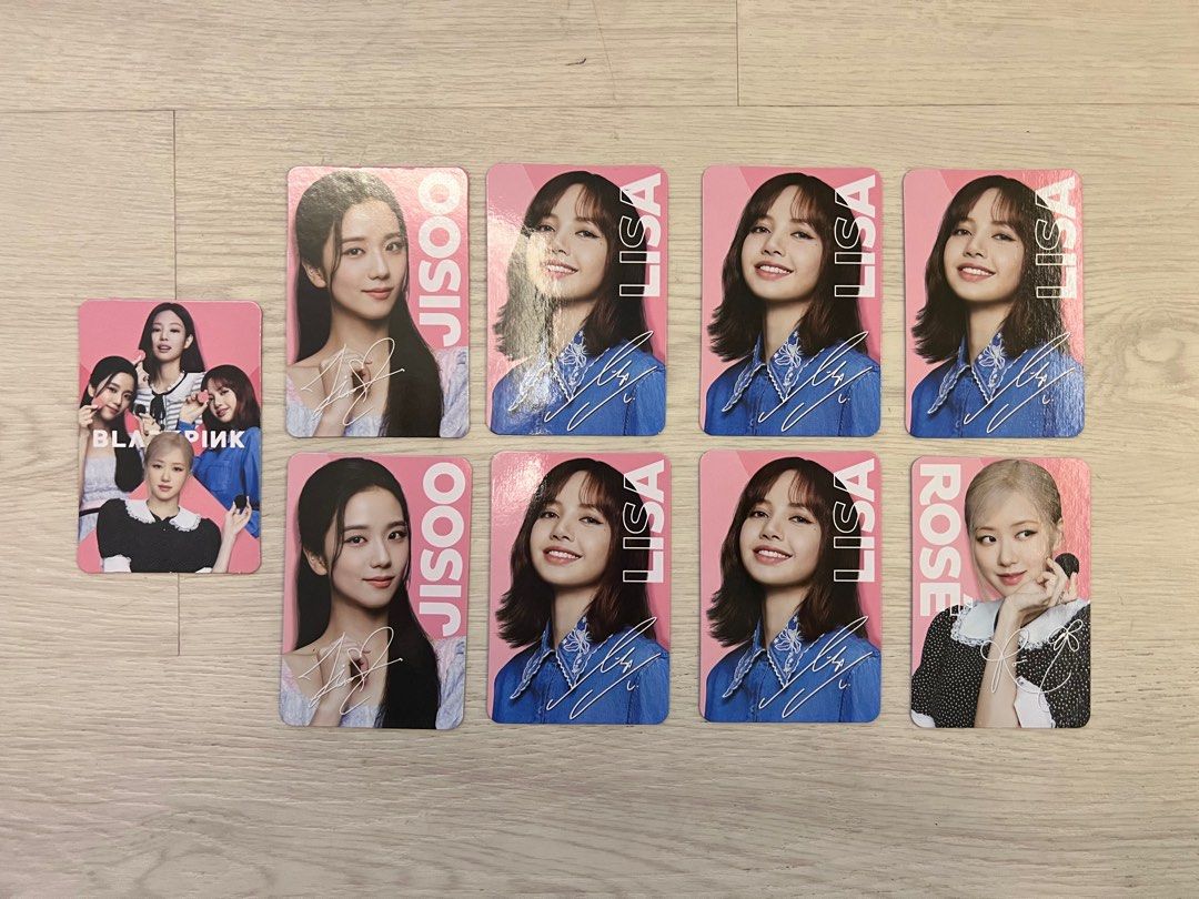 Blackpink x Oreo photo cards, Hobbies & Toys, Memorabilia ...