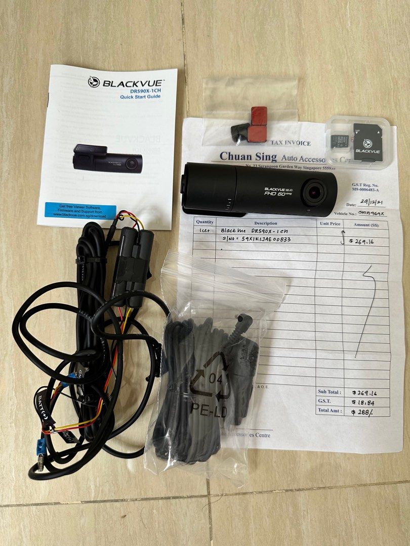 BlackVue DR590X-1CH, Car Accessories, Electronics & Lights on Carousell